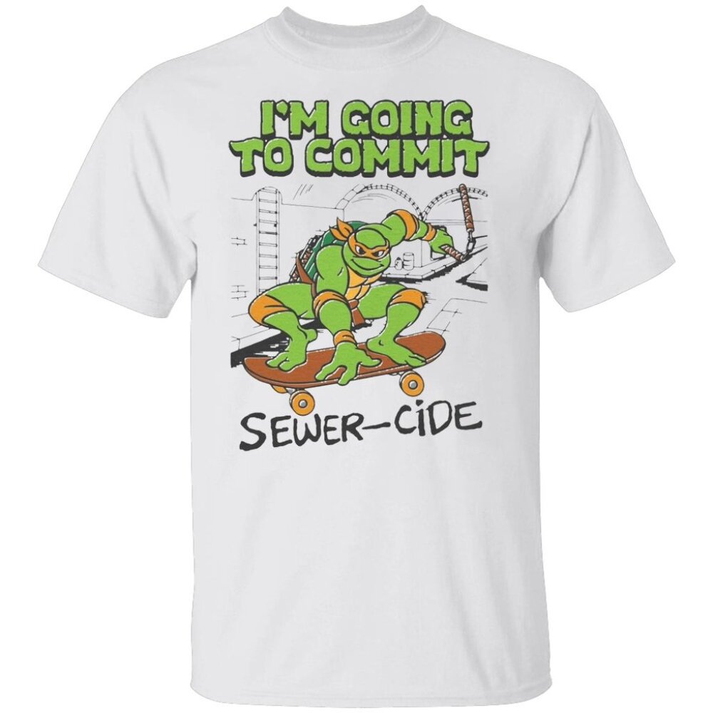 Im Going To Commit Sewer-Cide Meme Dark Humor Fan Gif… - Gem